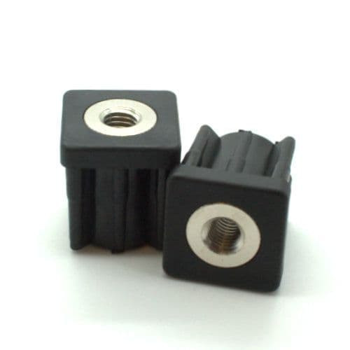 Heavy Duty Square Tube Inserts - Stainless Steel Thread | Vital Parts