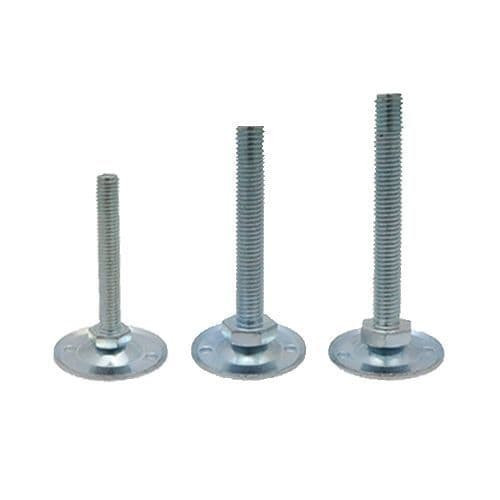 Metal Adjustable Feet, Screw In Metal Threaded Feet - Vital Parts