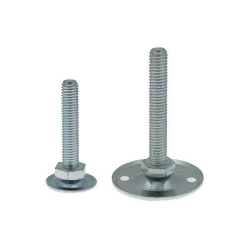 Bolt Down & Fixed Metal Adjustable Feet M8-M10 | Vital Parts
